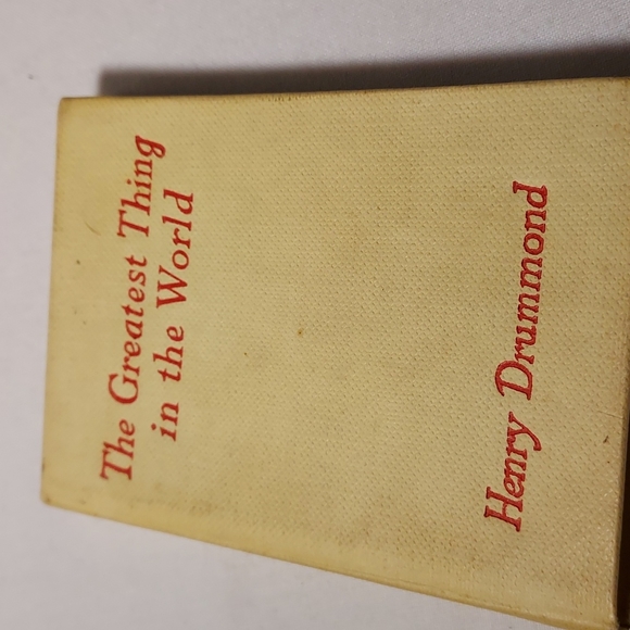 Vintage Henry Drummond Mini Book | Accents | Rare Unique The Greatest ...